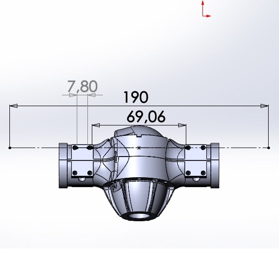 Jual Gardan Gear Gerinda Miniatur Truk Tronton 1/12 Double Gardan ...