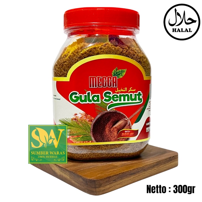 Jual Gula Aren Semut MECCA 300gr - Gula Semut Aren Organic Palm Sugar ...