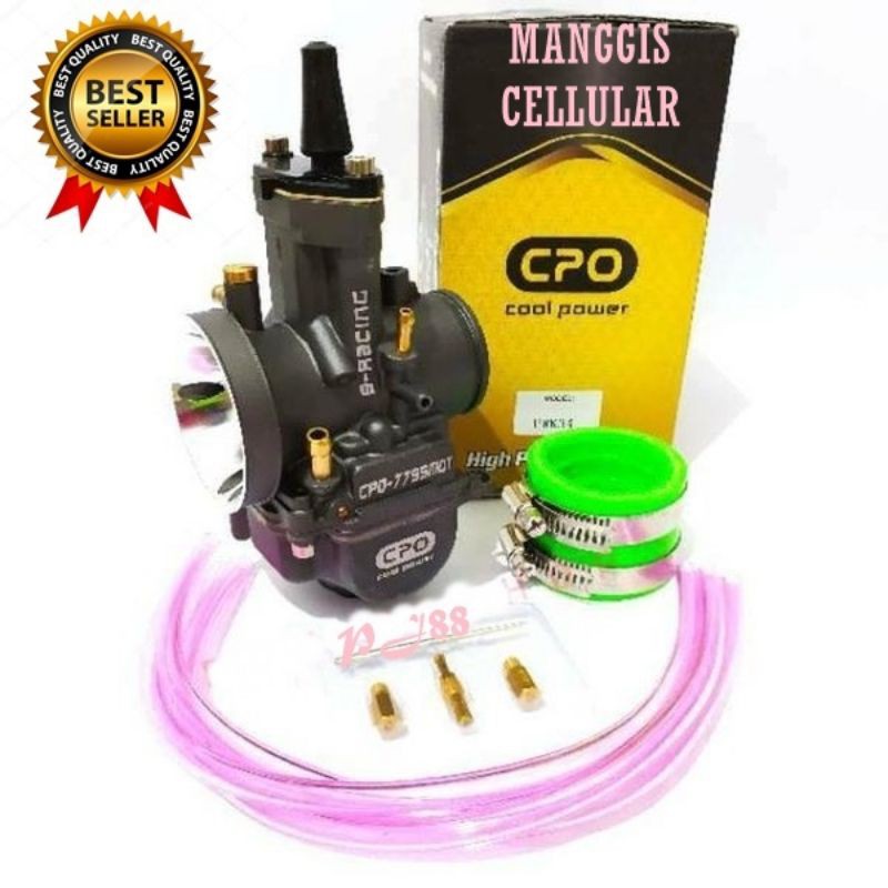 Jual Karburator CPO Pwk 28 30 32 Karbu Original Chrome & Black | Shopee Indonesia