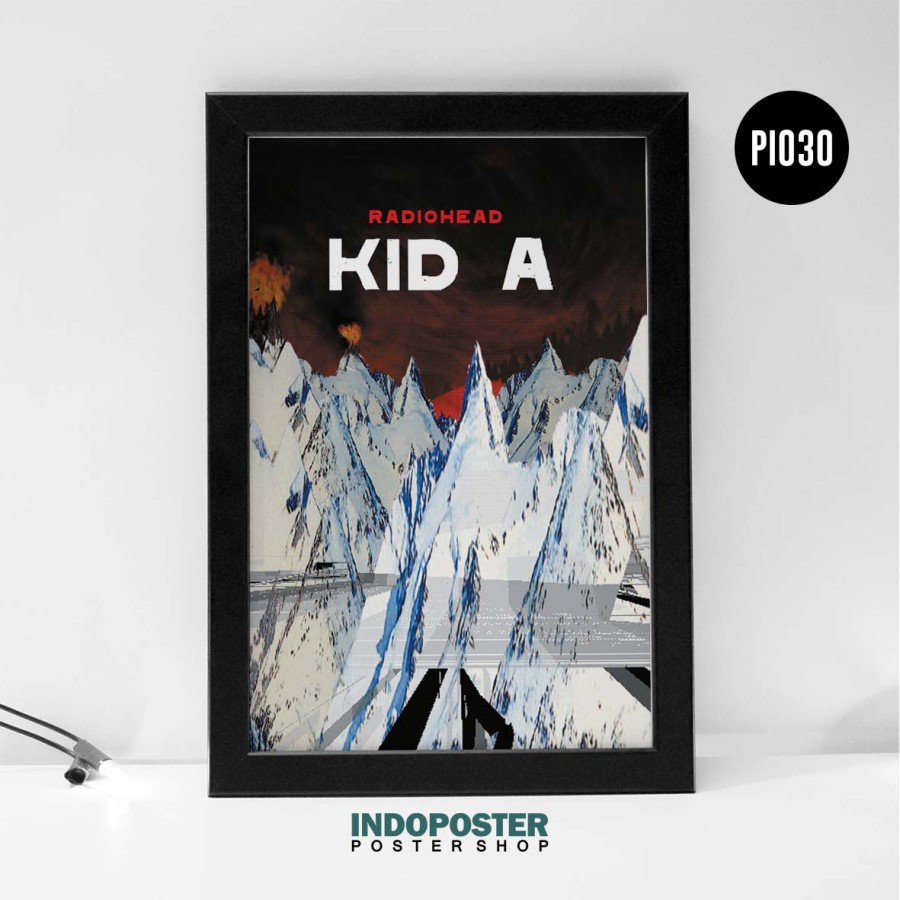 Jual Poster Radiohead Album KID A A3 45X30cm | Shopee Indonesia