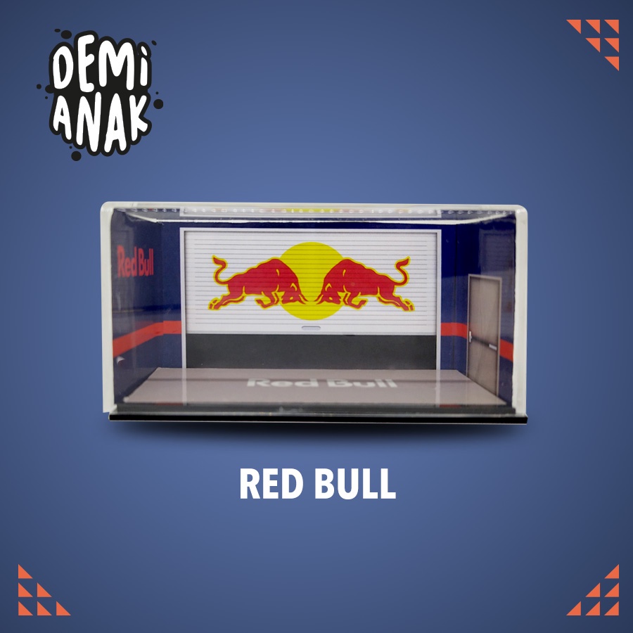 Jual Box Akrilik Diecast Red Bull Stripes | Shopee Indonesia