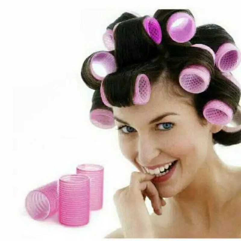 Jual Roll rambut besar isi 6 pcs | Shopee Indonesia