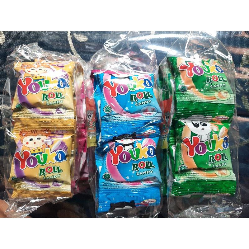 Jual Permen Youka Roll 1 Renceng 20 pcs | Shopee Indonesia