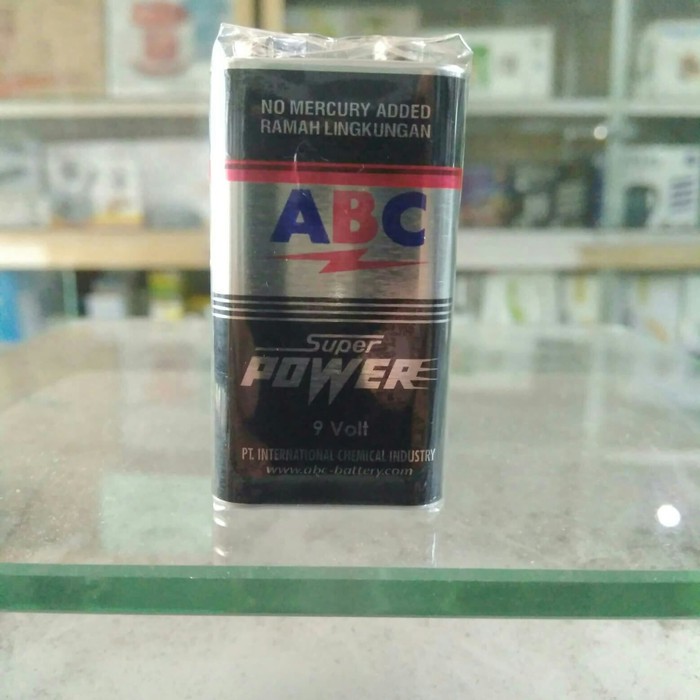 Jual Baterai battery ABC Super Power kotak 9v 9volt | Shopee Indonesia