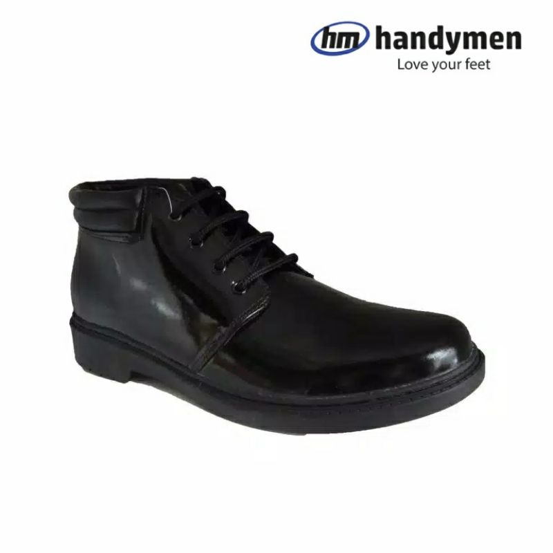 Jual Sepatu PDH Kulit - Handymen PLR 01 Hitam Sepatu PDH Pria Kult Asli | Shopee Indonesia