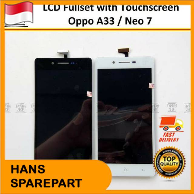 Jual LCD TOUCHSCREEN OPPO NEO 7 A33 A33W ORIGINAL READY!! | Shopee Indonesia