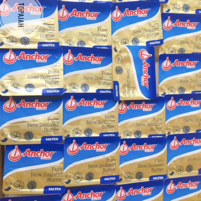 Jual Anchor SALTED butter Mini portion isi 10 | Shopee Indonesia