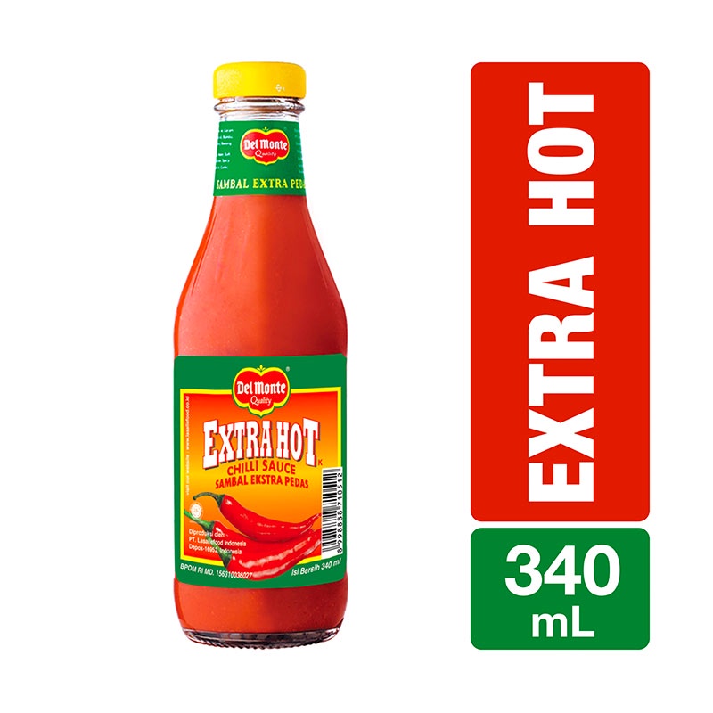 Jual Del Monte Extra Hot Chilli Sauce | Shopee Indonesia