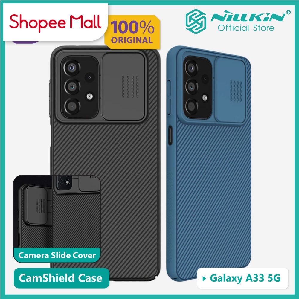 Jual Case Samsung Galaxy A33 5G Nillkin CamShield Camera Cover Slide ...