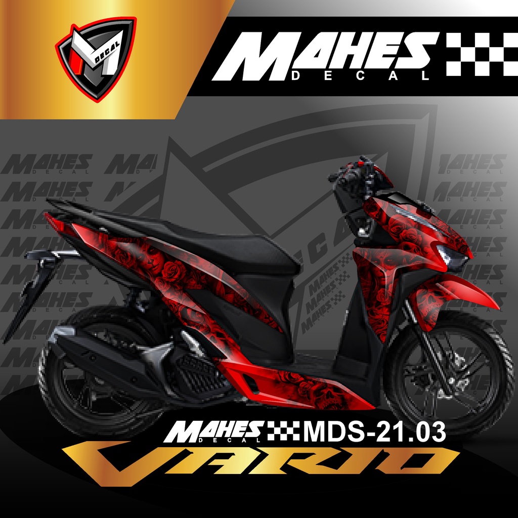Jual Decal Sticker Honda Vario 125 150 Fullbody 2018 - Dekal All New ...