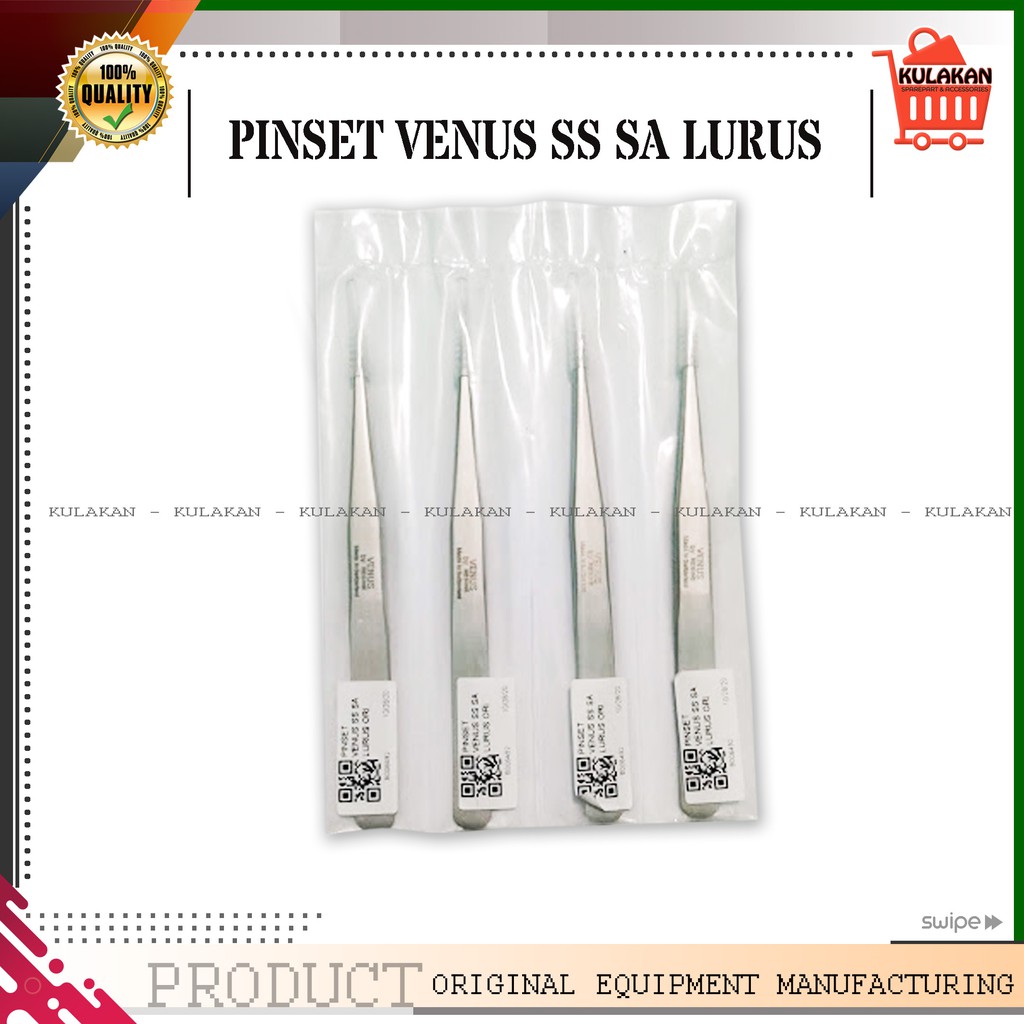 Jual PINSET VENUS SS SA LURUS ORIGINAL NEW | Shopee Indonesia
