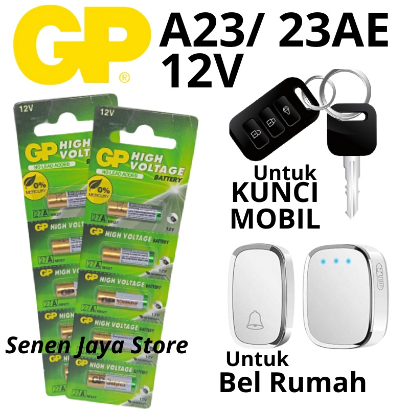 Jual COD!! Baterai Remote Remot Mobil A23 23A 23AE Avanza Xenia Sigra ...