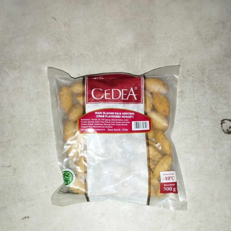 Jual CEDEA NUGET KEPITING CRAB NUGGET 500 GRAM | Shopee Indonesia