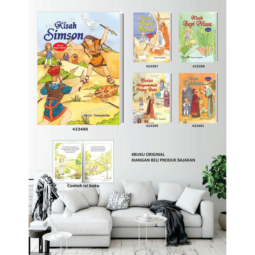 Jual KAM / Rohani Anak / Alice di Negeri Alkitab, Kisah Simson / SC ...
