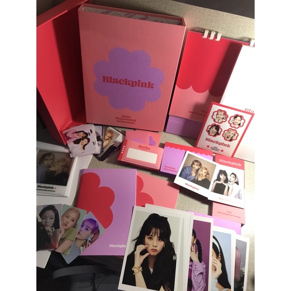 Jual Blackpink 2022 welcoming collection pob weverse benefit sharing member set | Shopee Indonesia