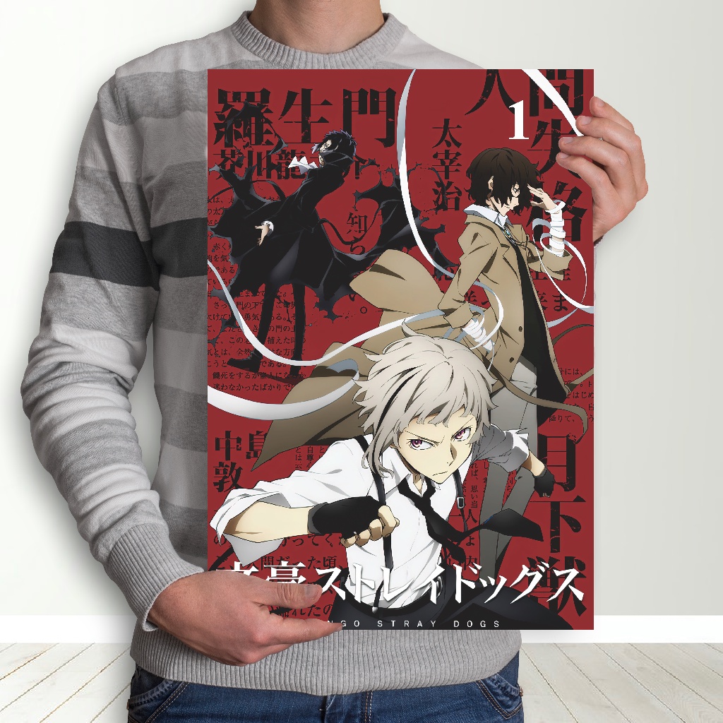 Jual Poster Anime Bungou Stray Dogs Terlengkap Size A3+ - Bungo Stray ...