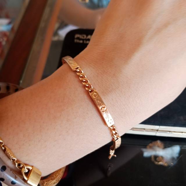 Jual Gelang Anak Bayi Emas Asli Gelang Emas Ready Gelang Wanita Emas ...