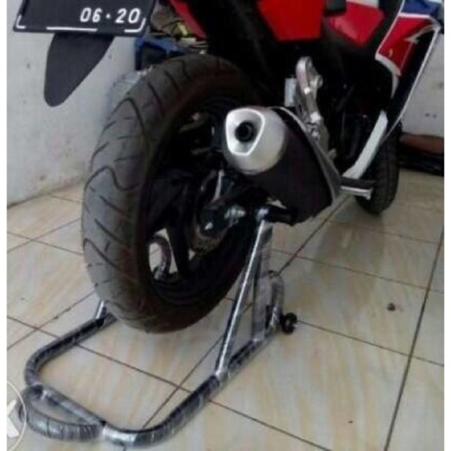 Jual Paddock Stand Pedok Ninja, Vixion, R15, Ninja250, CBR, CB150, GSX ...
