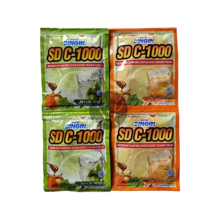 Jual Segar Dingin 7gr SD C-1000 Isi 12pc Sachet All Varian | Shopee ...