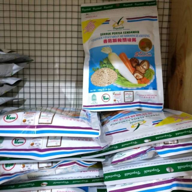 Jual Vegetalk Mushroom Seasoning Pengganti MSG & Garam 150 Gr | Shopee ...