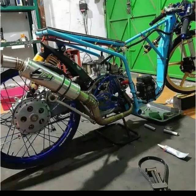Jual Knalpot recing jrm trompet untuk emsemua motor metik, mio j Mio m3 ...