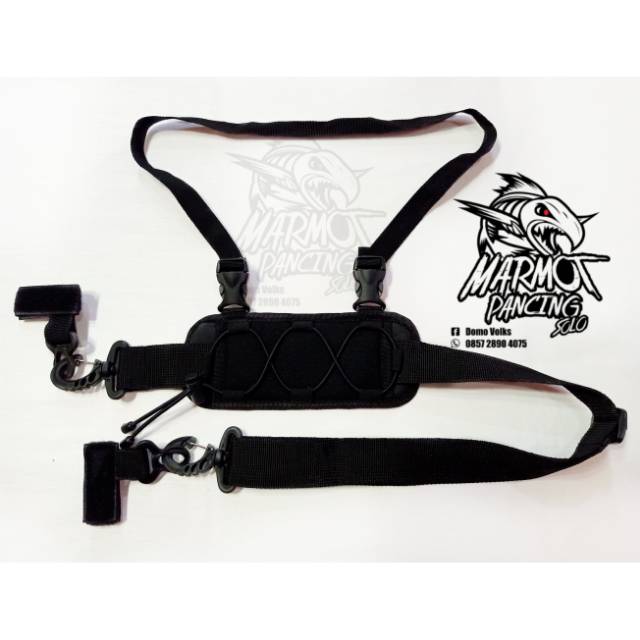 Jual CHEST STRAP 2 IN 1 HOLDER HP & RODBELT | Shopee Indonesia