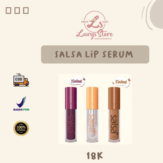 Jual Salsa Lip Serum | Salsa Tinted Lip Serum | Shopee Indonesia
