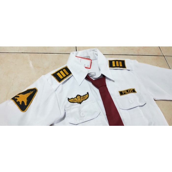Jual Anak-Profesi-Kostum- Seragam Anak Pilot Lengan Panjang - Karnaval ...
