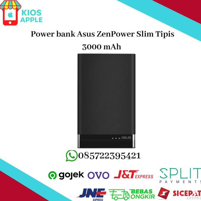 Jual Power bank Asus ZenPower Slim Tipis 3000 mAh Original 100% ...