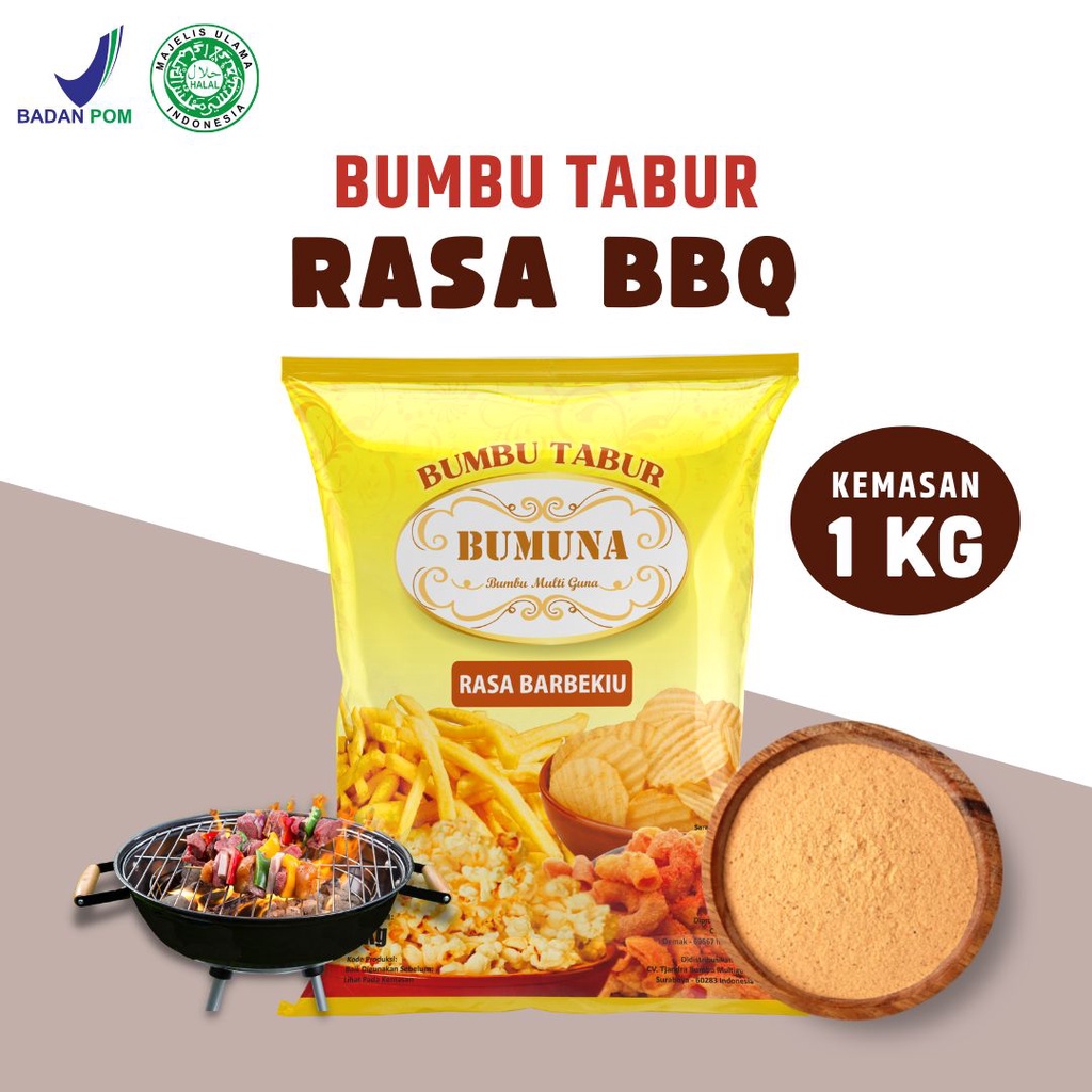 Jual Bumbu Tabur Rasa BBQ 1 Kg / Bumbu Tabur Aneka Rasa | Shopee Indonesia