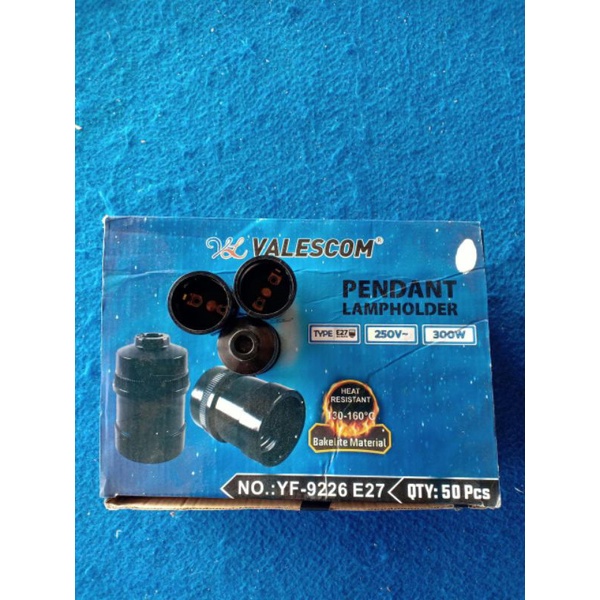 Jual Fitting Lampu Gantung Hitam / Fiting Lampu Gantung Hitam MURAH ...