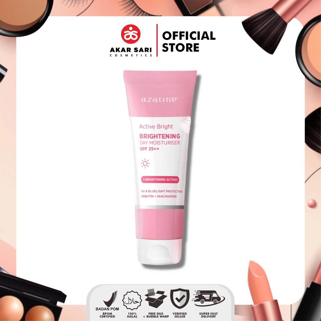 Jual AZARINE ACTIVE BRIGHT BRIGHTENING DAY MOISTURISER SPF 25 PA++ ...