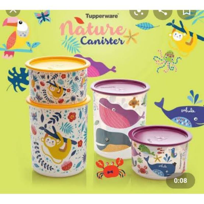 Jual nature canister tupperware | Shopee Indonesia