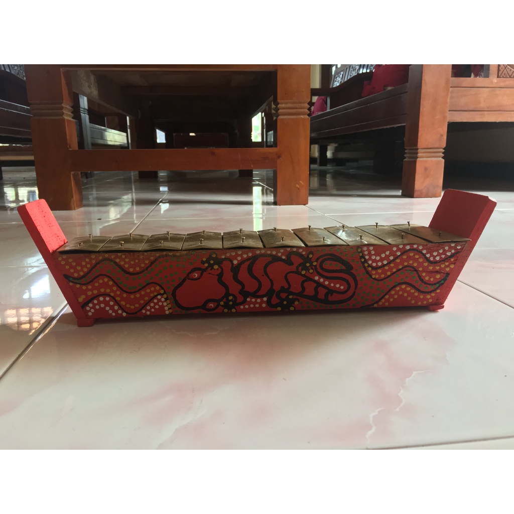 Jual Gamelan mini saron/kenong/gamelan 7 bilah Dan 10 bilah | Shopee ...
