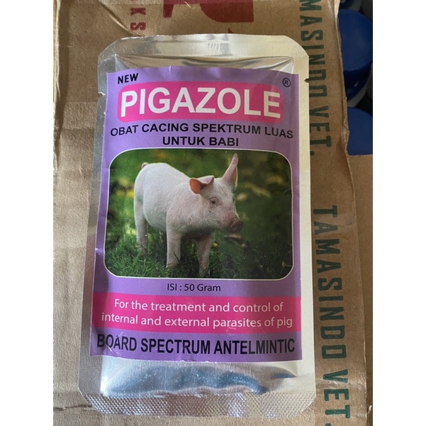 Jual PIGAZOLE BABI obat cacing babi dan ternak | Shopee Indonesia