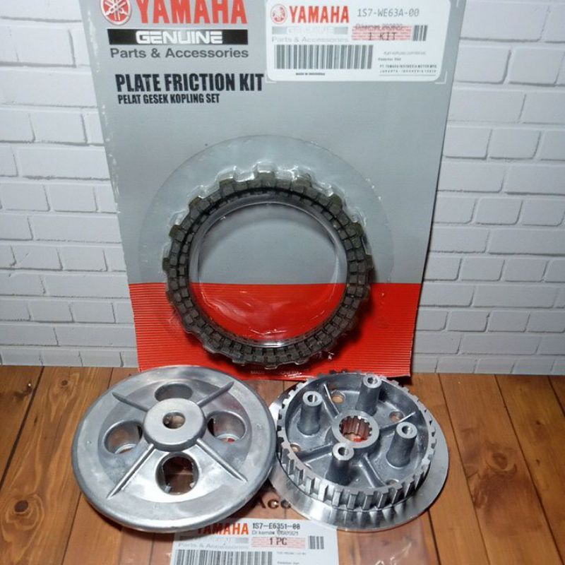 Jual paketan kaki 4 dan lawan kaki 4 plus kampas kopling motor yamaha jupiter mx old lama non ...