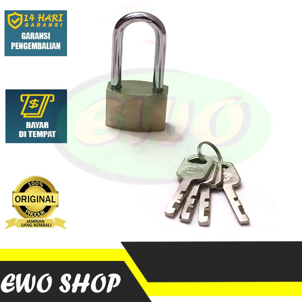 Jual Kunci Gembok Pintu Gerbang Leher Panjang 30 mm fjs | Shopee Indonesia