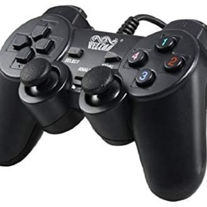 Jual Gamepad SINGLE Getar USB Game Pad BLACK Stick PC Laptop | Shopee ...