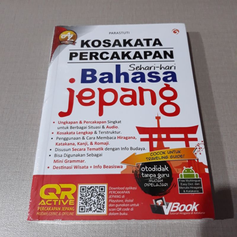 Jual KOSAKATA PERCAKAPAN SEHARI-HARI BAHASA JEPANG Best A to Z vocabulary Parastuti Genta Group ...