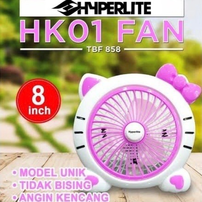 Jual Kipas angin Hyperlite HK01 Hellokitty 8 inch | Shopee Indonesia