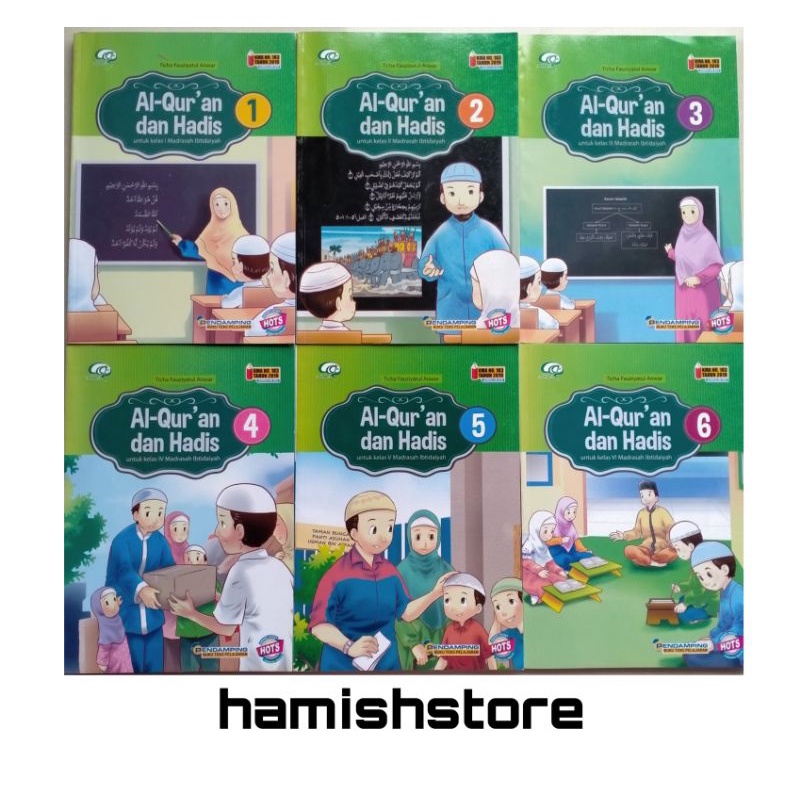 Jual BUKU ALQURAN DAN HADIS UNTUK SD / MI KELAS 1 2 3 4 5 6 PENERBIT AQILA TIGA SERANGKAI ...