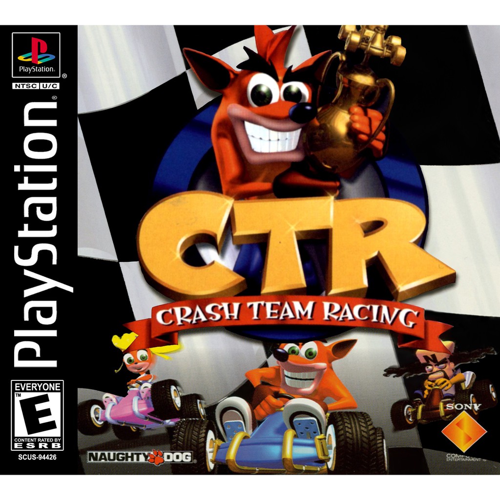 Jual KASET CD GAME PS1: CRASH TEAM RACING (CTR) | Shopee Indonesia