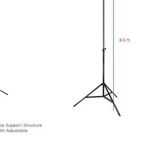 Jual Bracket Stand 3M untuk Backdrop Foto Studio dengan Klip Backdrop ...