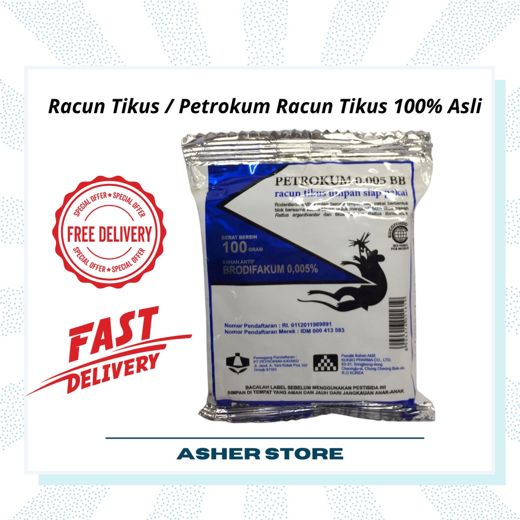 Jual Racun Tikus / Petrokum Racun Tikus 100% Asli | Shopee Indonesia