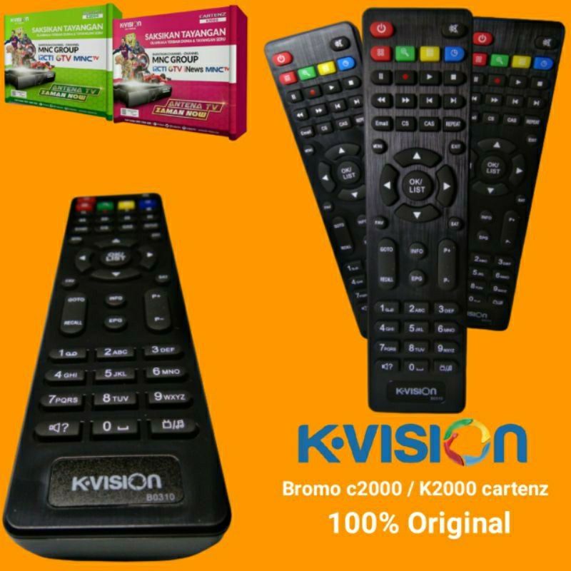 Jual Remote K-Vision c2000/k2000 ORI | Shopee Indonesia