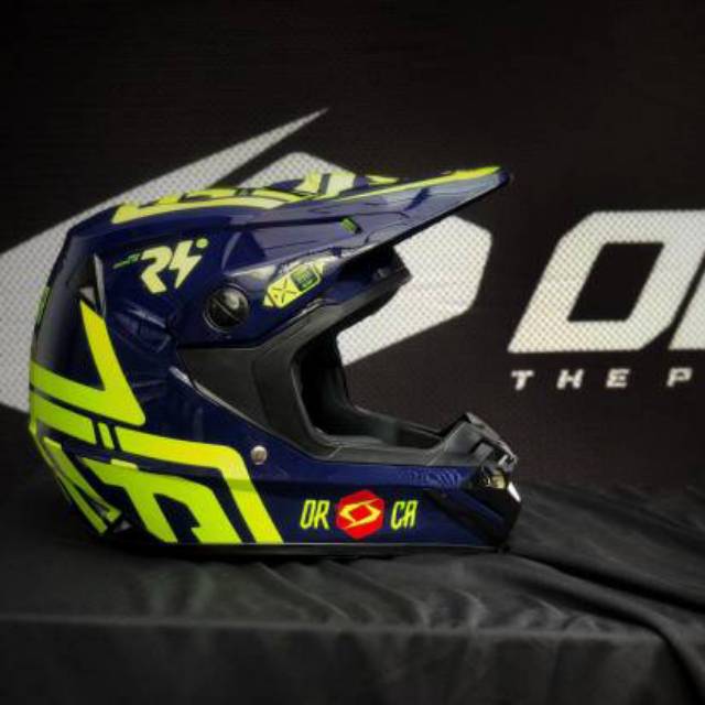 Jual Helm Cross merk orca 2020 | Shopee Indonesia