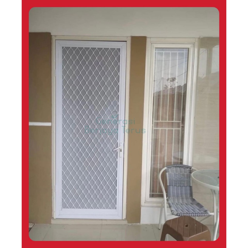 Jual Pintu Aluminium Exona Expanda Dengan Kasa Nyamuk Magnetic Insect ...