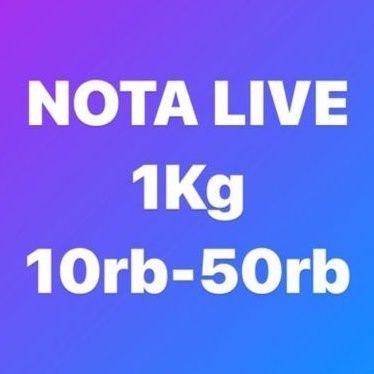Jual NOTA LIVE 1KG (10rb-50rb) | Shopee Indonesia