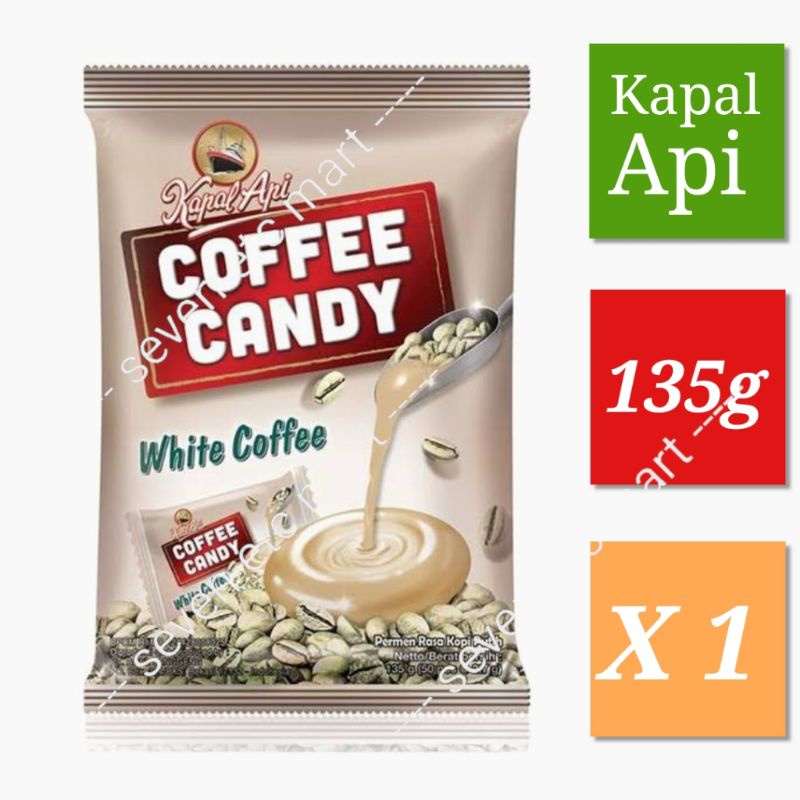 Jual Permen Kapal Api Coffee Candy White Coffee 135g | Shopee Indonesia