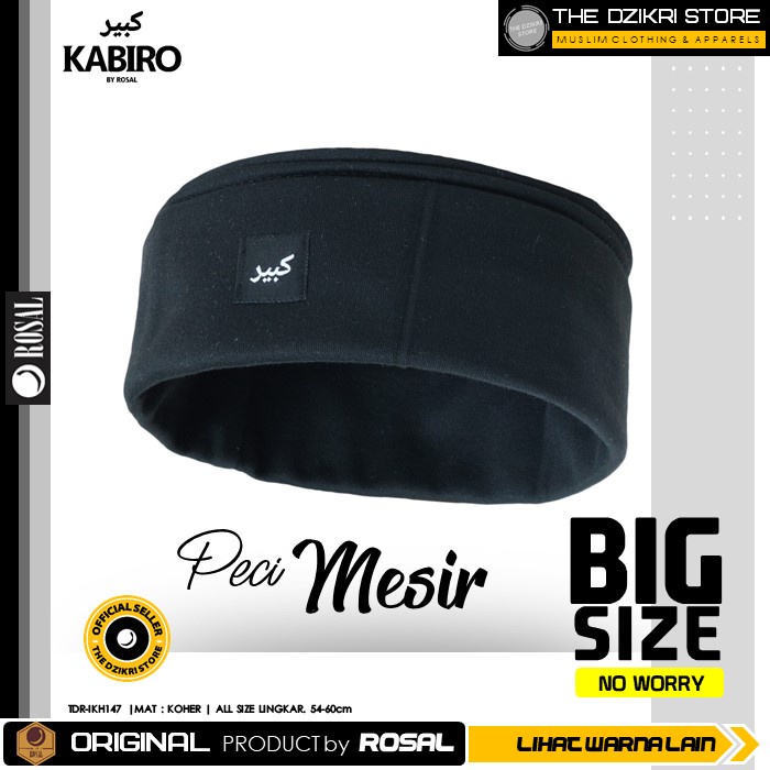 Jual PECI MESIR Sholat Big Size KABIRO Kopiah Songkok Pria by ROSAL ...
